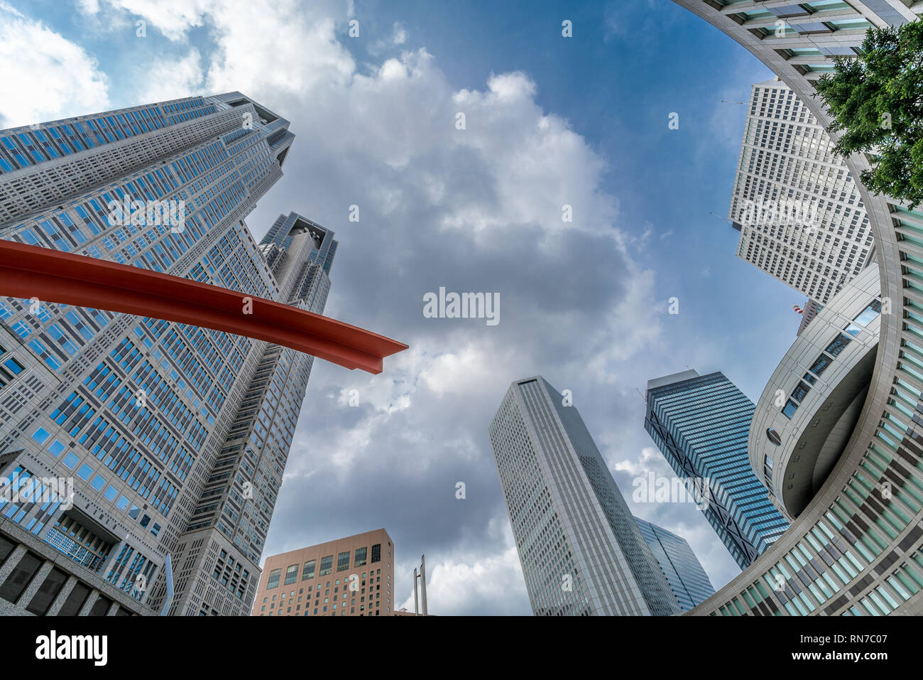 Tokyo japan shinjuku tax tower building hi-res stock photography and ...