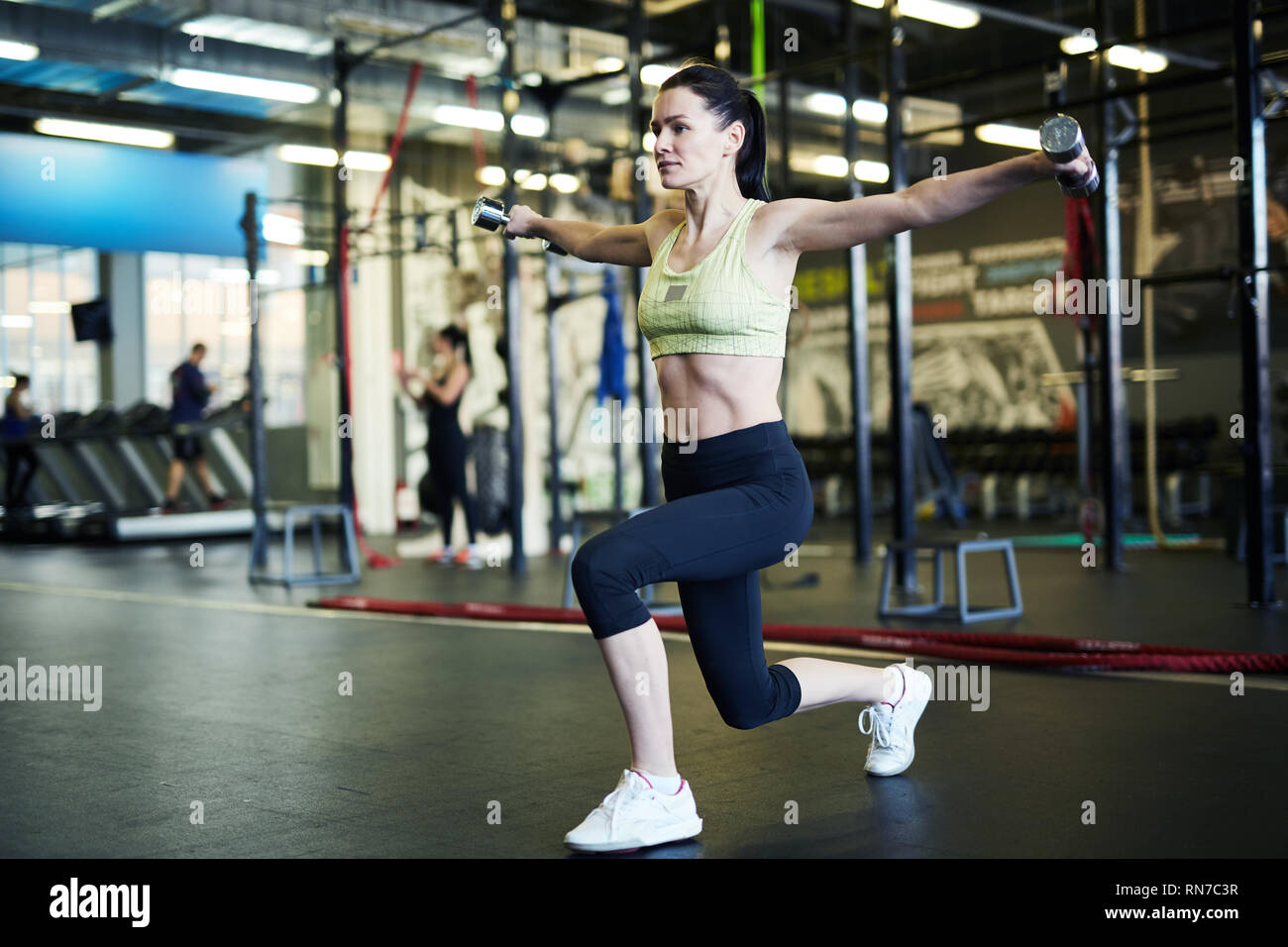 Exercise for arms Stock Photo - Alamy