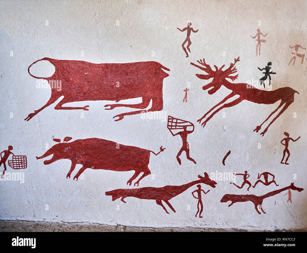 Catalhoyuk painting hi-res stock photography and images - Alamy