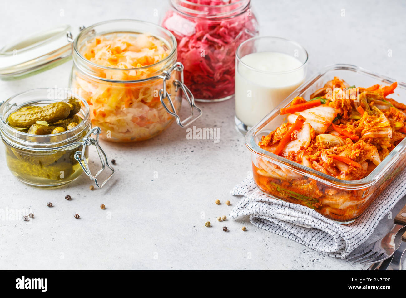 Kimchi jars hi-res stock photography and images - Alamy