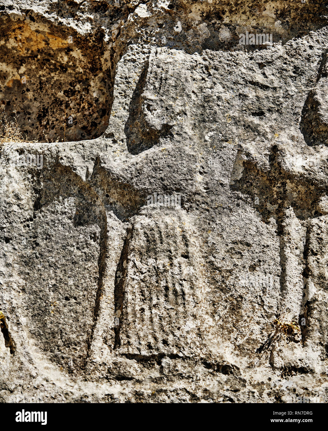 Procession of female Gods in the 13th century BC Hittite religious rock ...