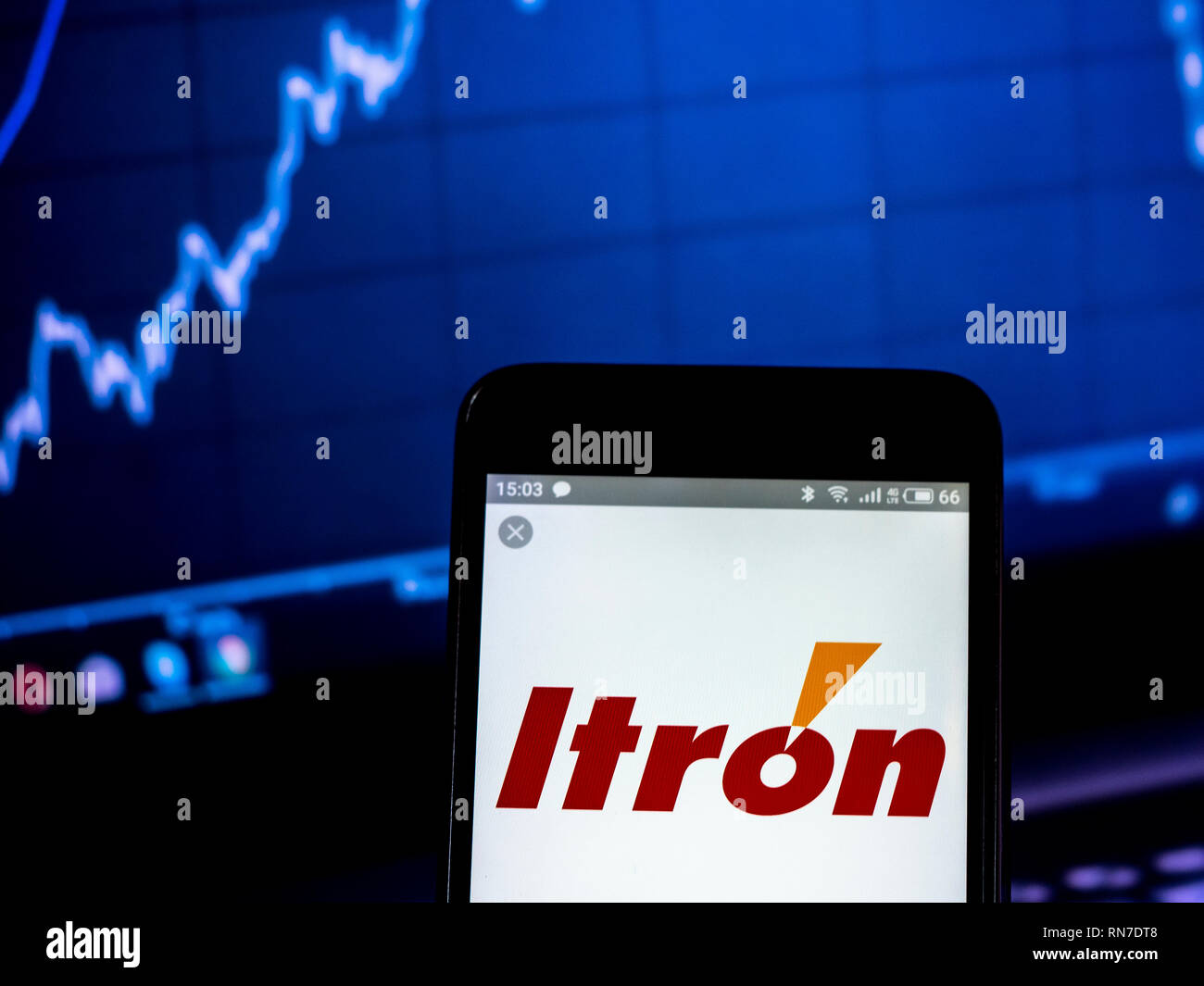 Itron logo hi-res stock photography and images - Alamy