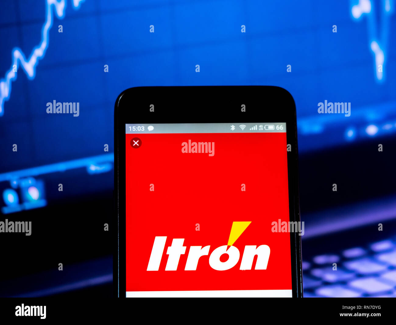 Itron logo hi-res stock photography and images - Alamy