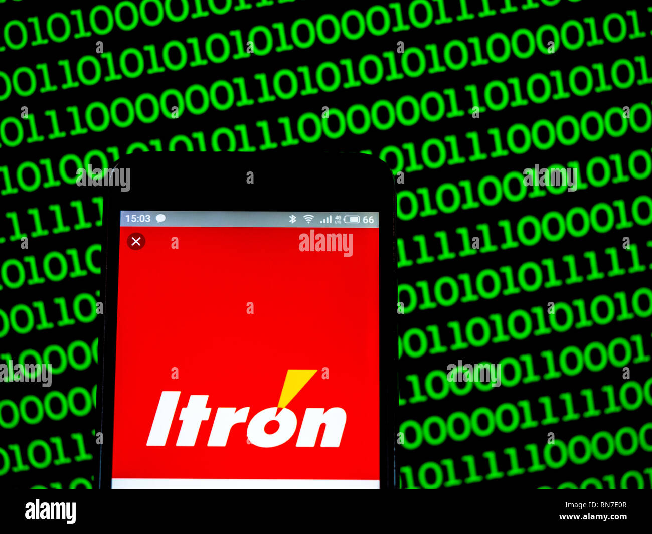 Itron logo hi-res stock photography and images - Alamy