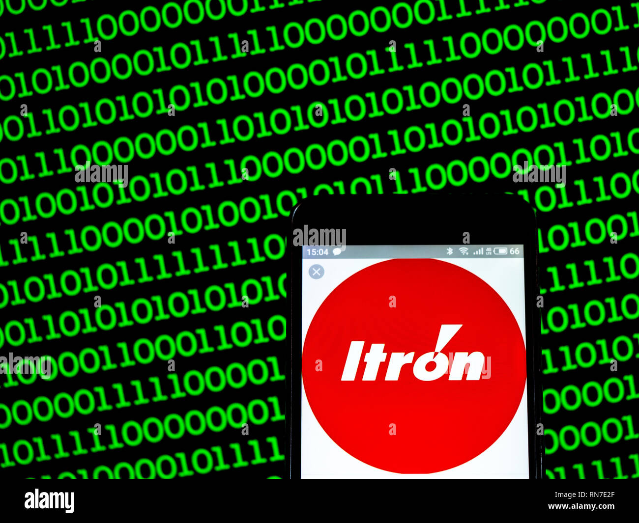 Itron logo hi-res stock photography and images - Alamy
