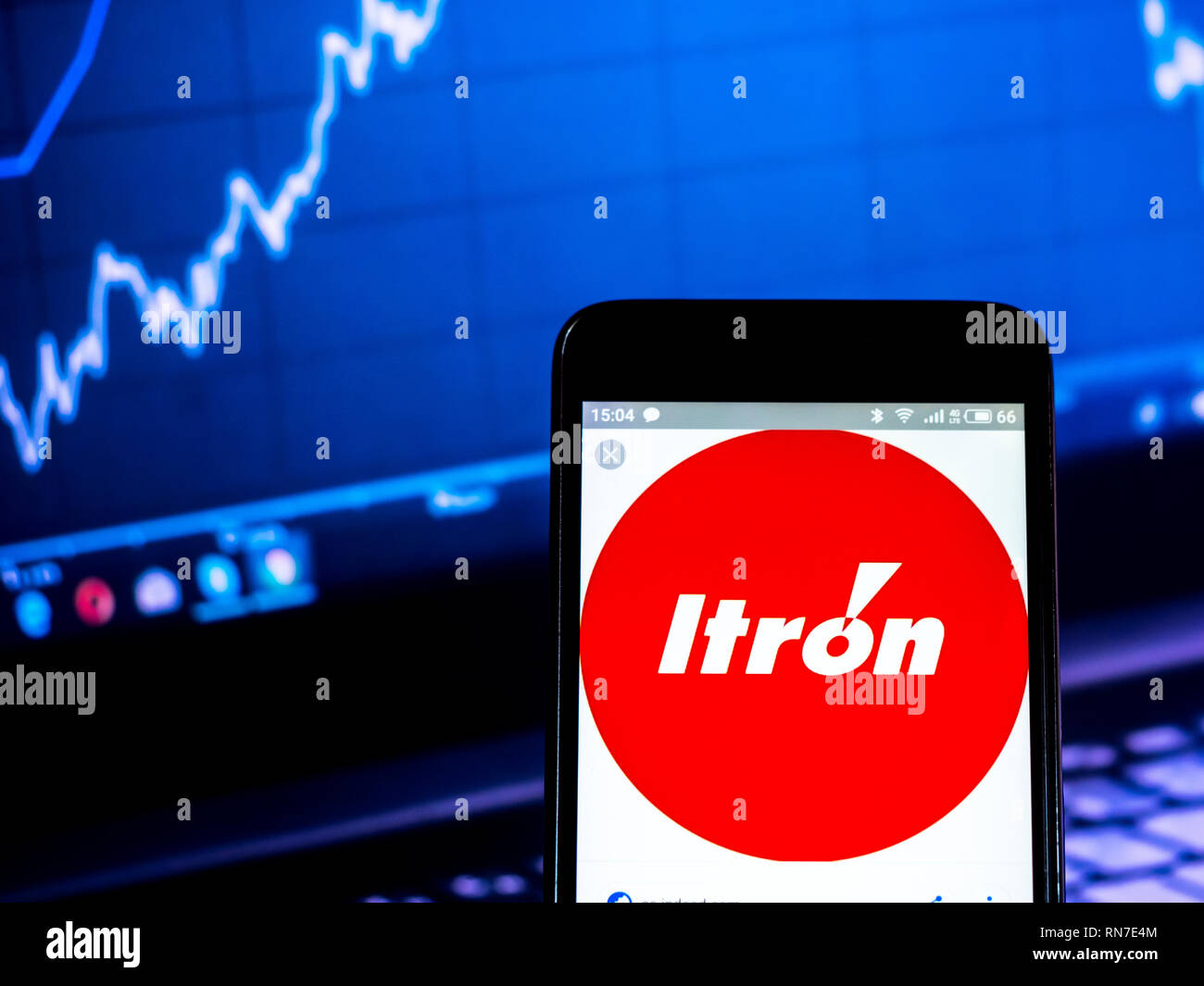 Itron logo hi-res stock photography and images - Alamy