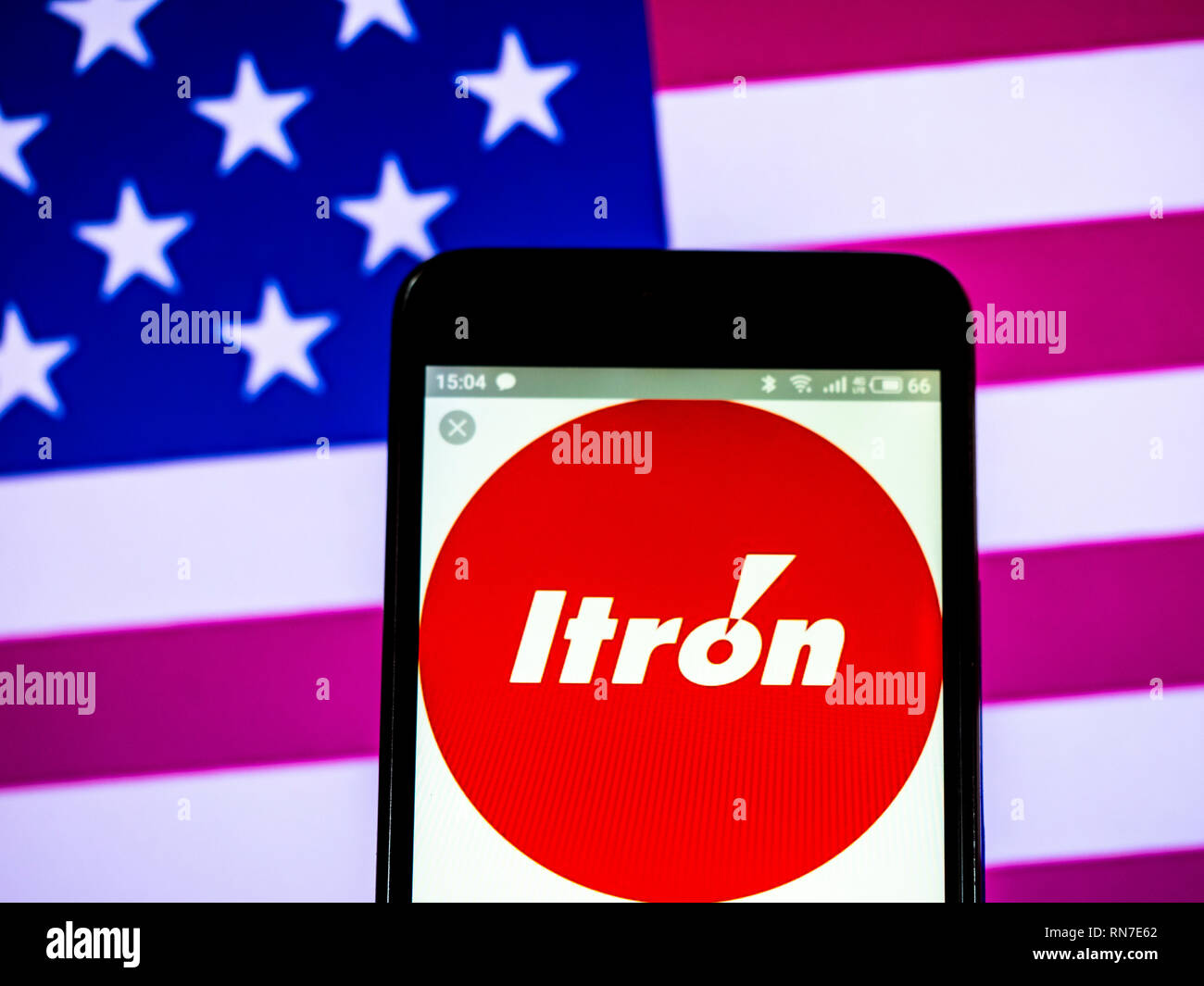 Itron logo hi-res stock photography and images - Alamy