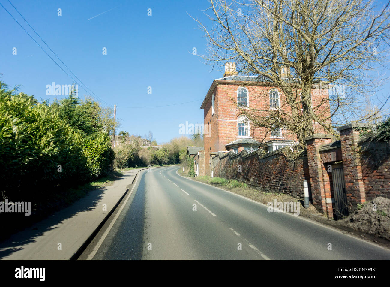 Uphill view hi-res stock photography and images - Alamy