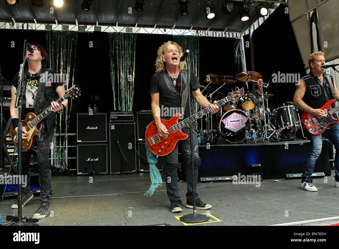 New York, USA. 21 Aug, 2015. Keri Kelli, Jack Blades, Kelly Keagy of ...