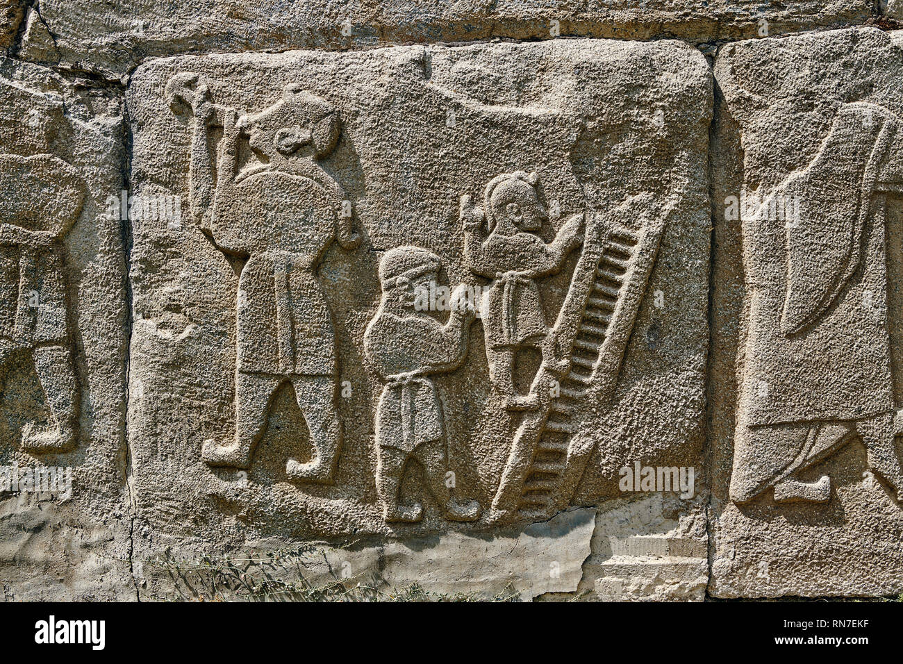 Pictures & Images Hittite relief sculpted orthostat panels of the ...