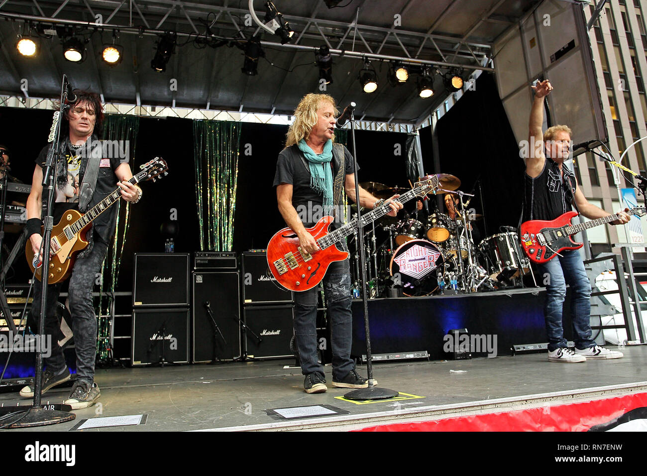 New York, USA. 21 Aug, 2015. Eric Levy, Keri Kelli, Jack Blades, Brad ...