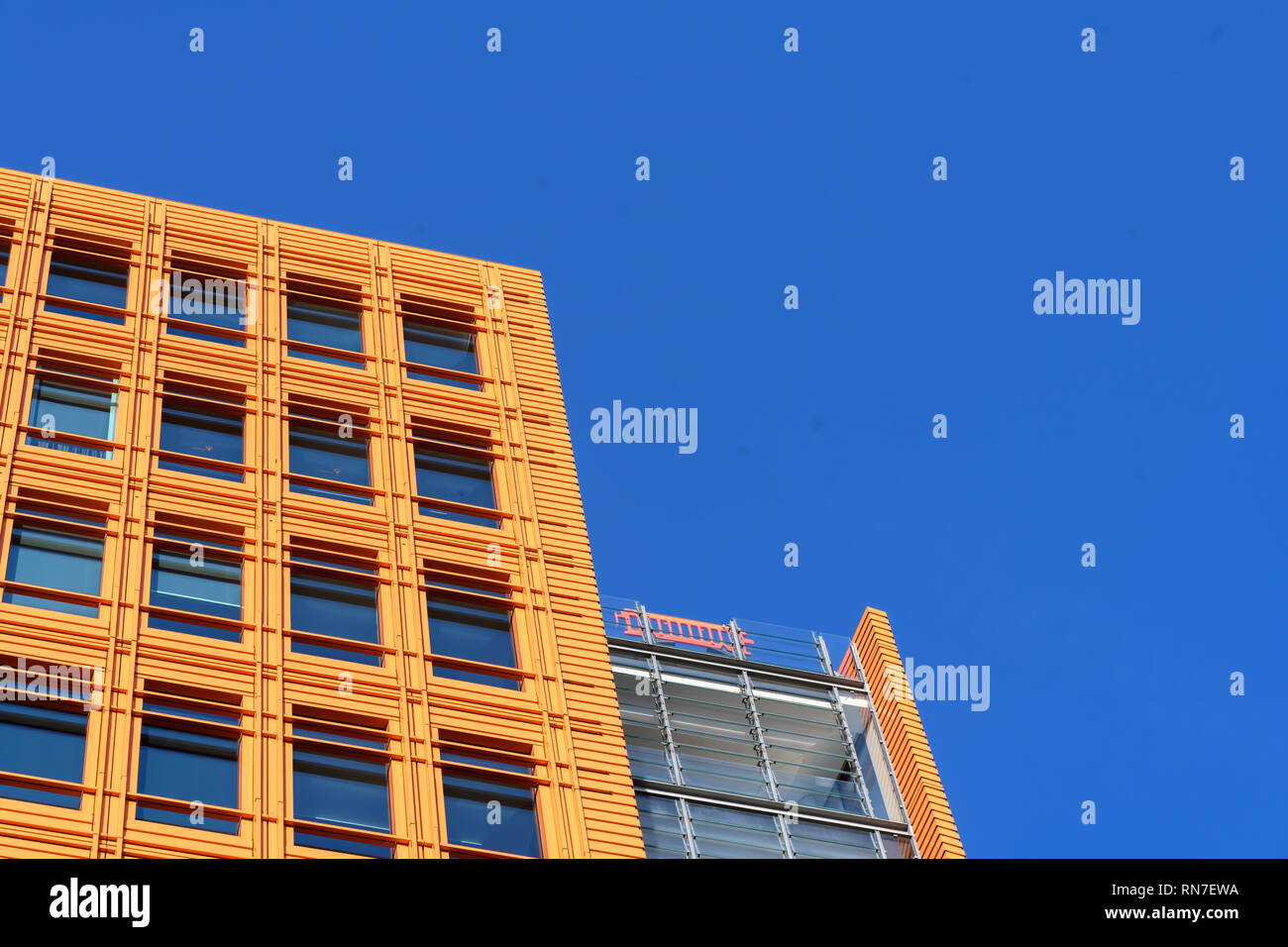 Colourful modern architecture in London Stock Photo - Alamy