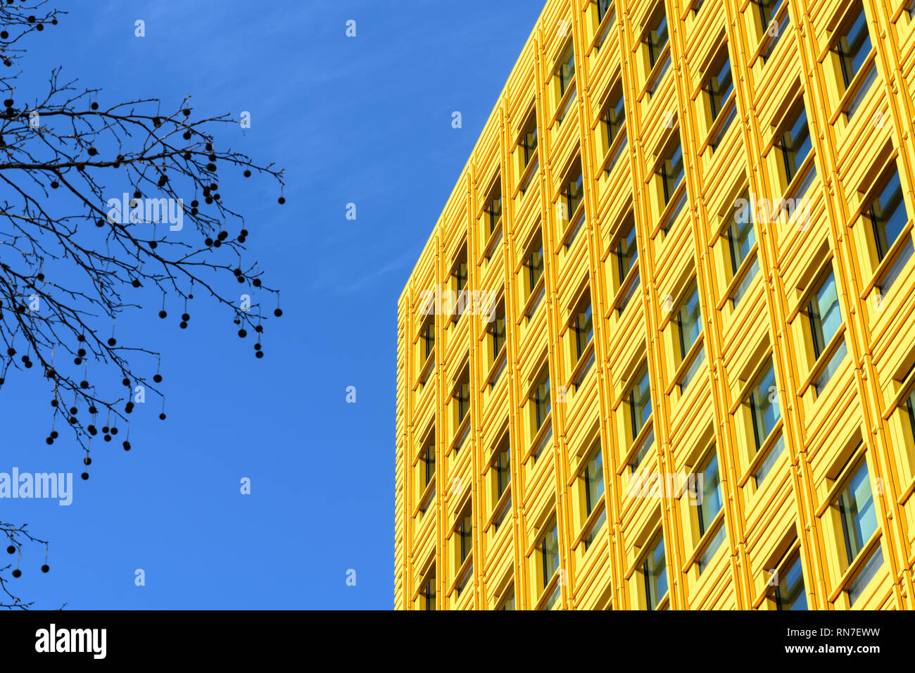 Colourful modern architecture in London Stock Photo - Alamy