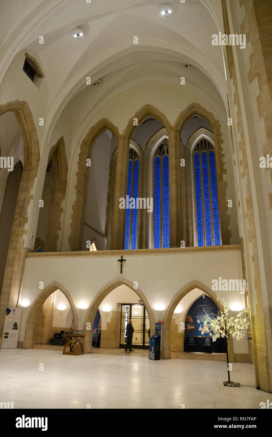 Inside Guildford Cathedral, Surrey, UK Stock Photo - Alamy