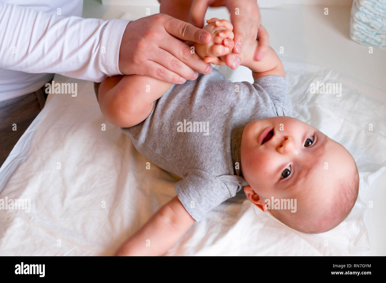 Foot strengthening exercises hi-res stock photography and images - Alamy