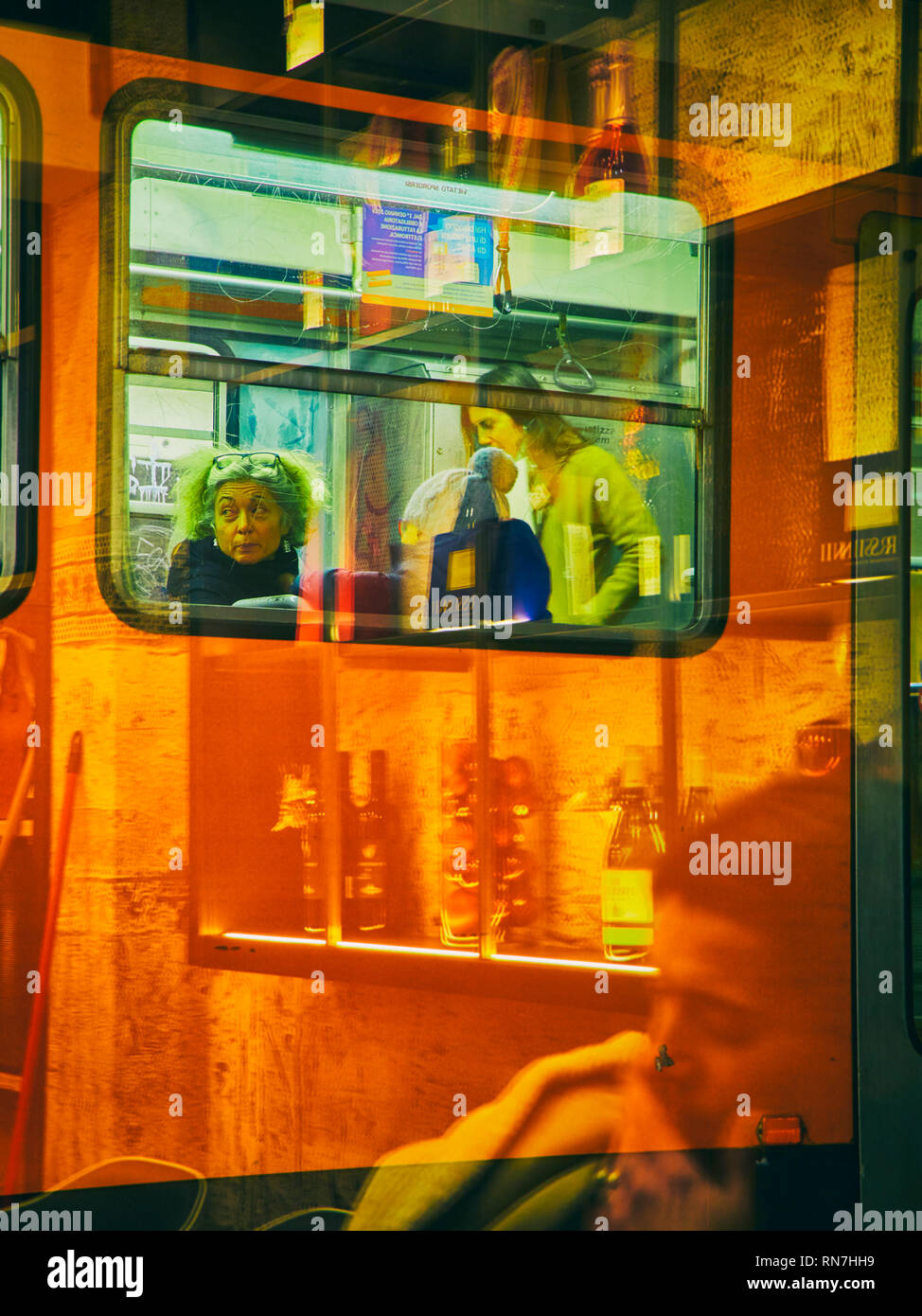 Tram bar milan hi-res stock photography and images - Alamy