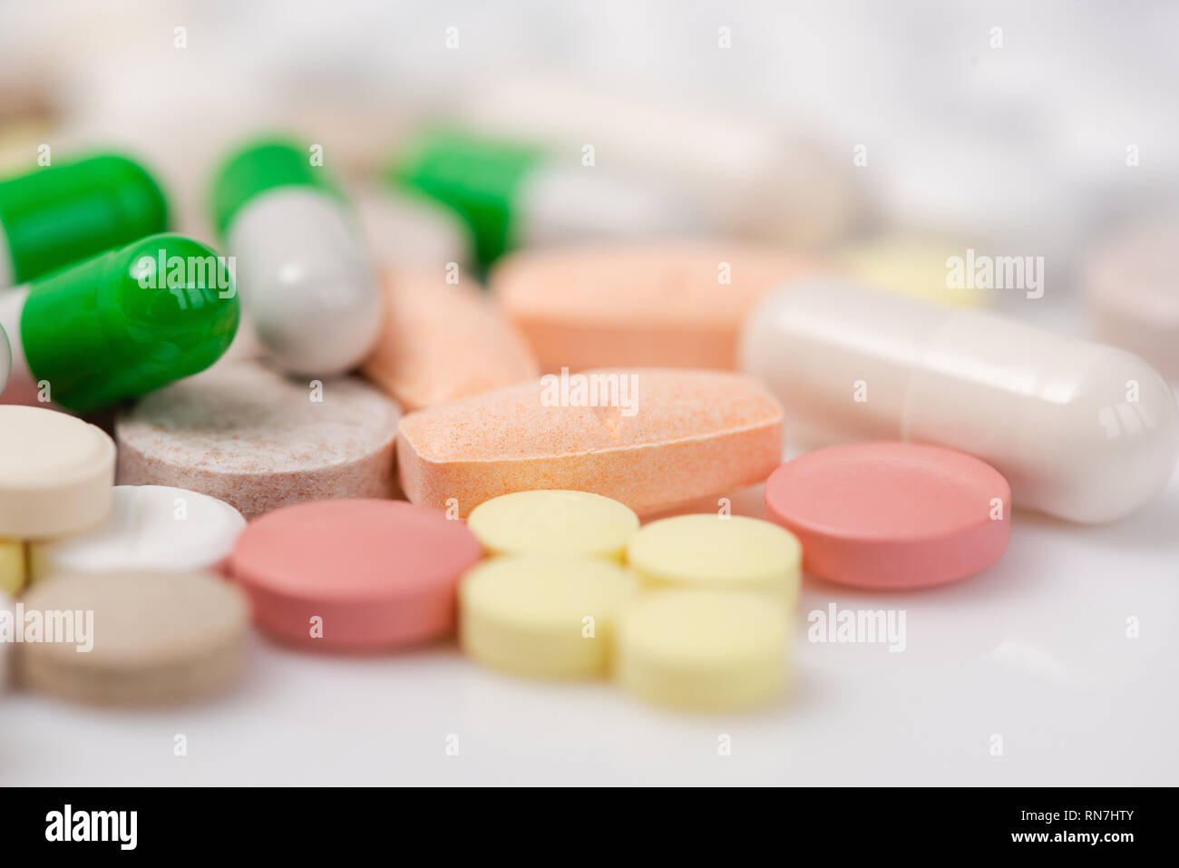 Red remedy science medication white medicinal yellow hi-res stock ...