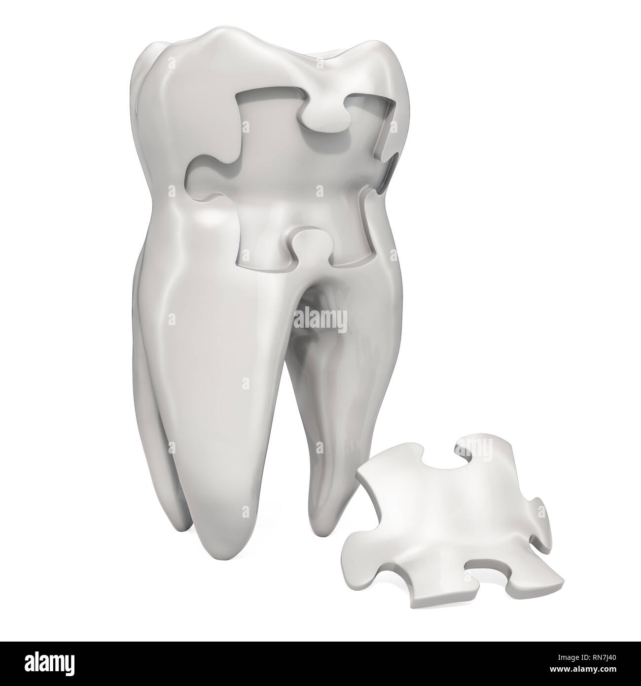 Tooth Pain concept. 3D rendering isolated on white background Stock ...