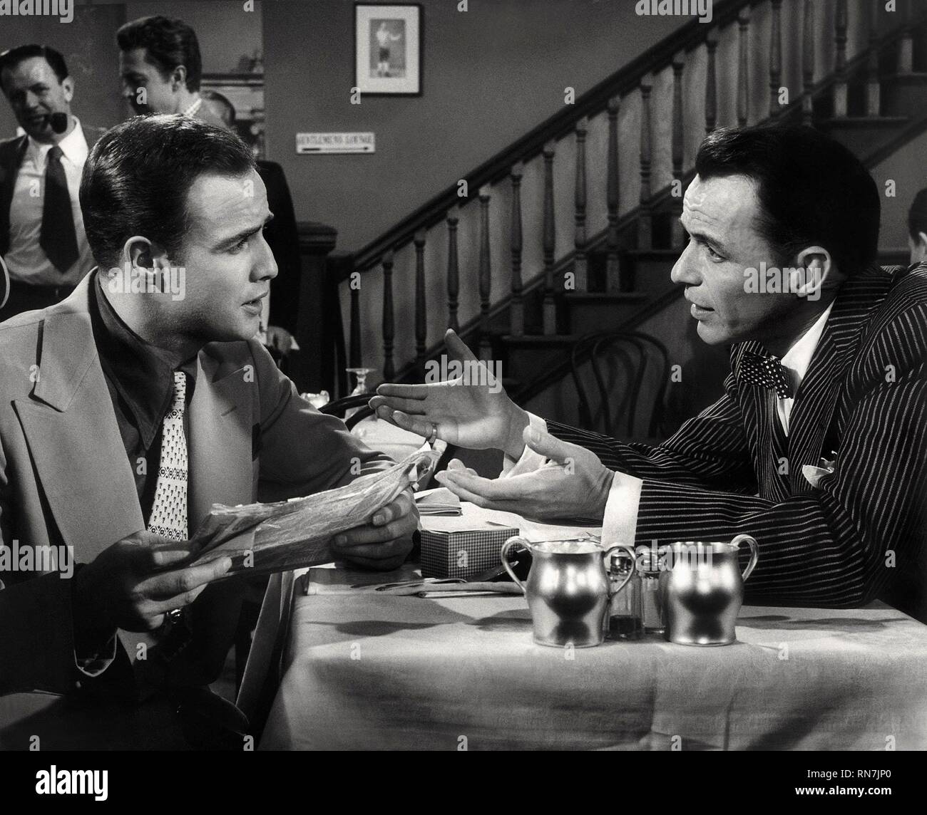 BRANDO,SINATRA, GUYS AND DOLLS, 1955 Stock Photo - Alamy
