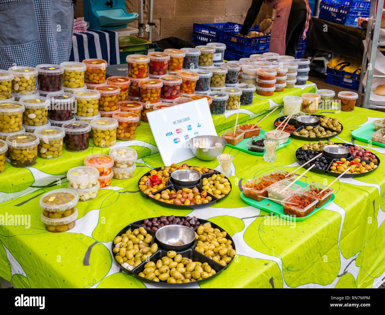 Olive display hi-res stock photography and images - Alamy