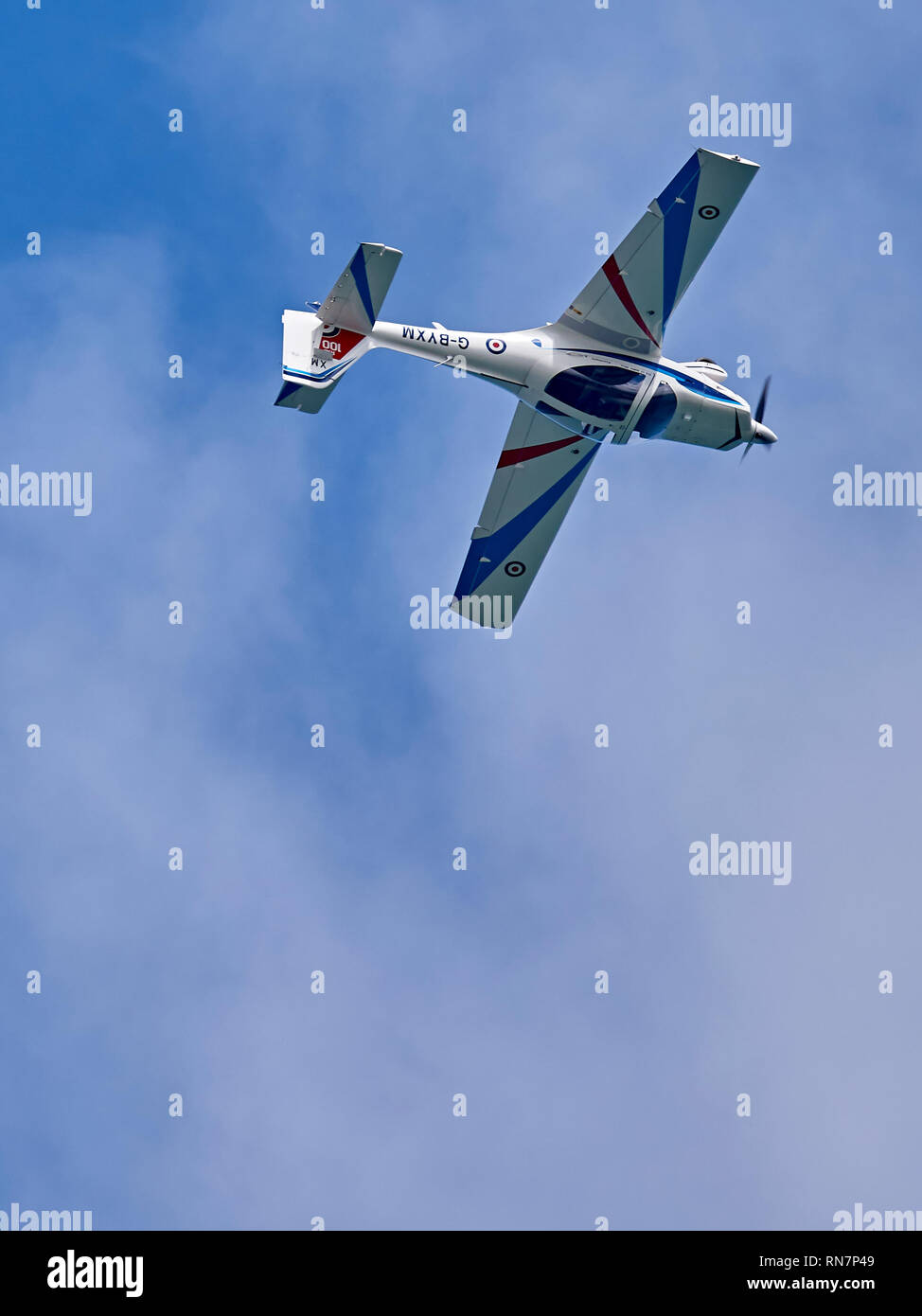 Raf grob tutor plane hi-res stock photography and images - Alamy