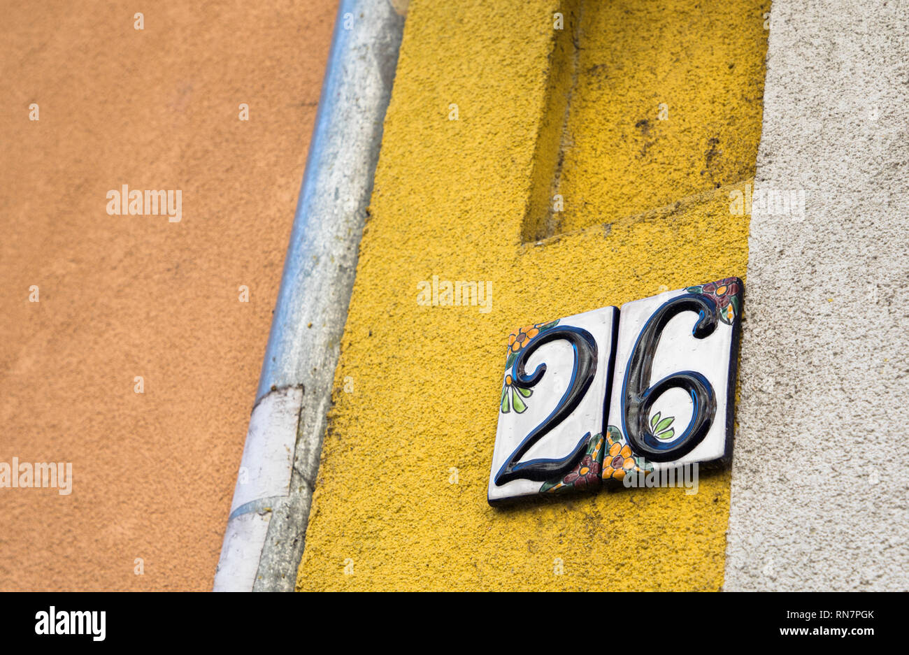 Number 26 door hi-res stock photography and images - Alamy