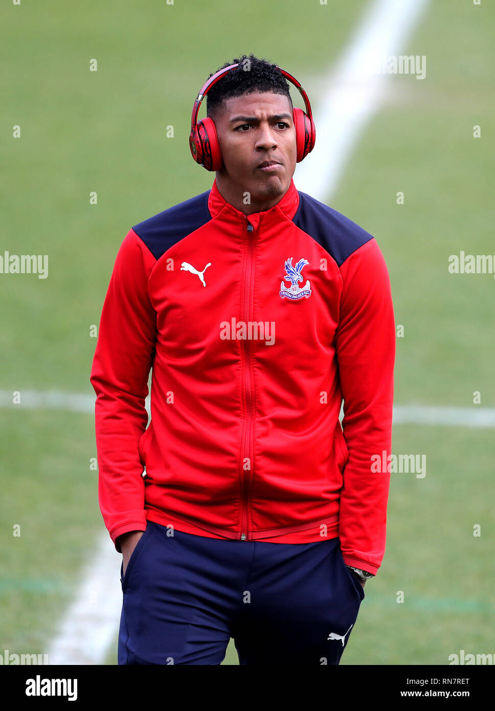 Crystal Palace's Patrick van Aanholt ahead of the FA Cup fifth round ...