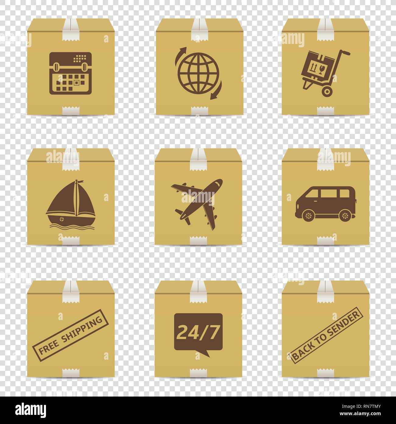 Cardboard signs Stock Vector Images - Alamy