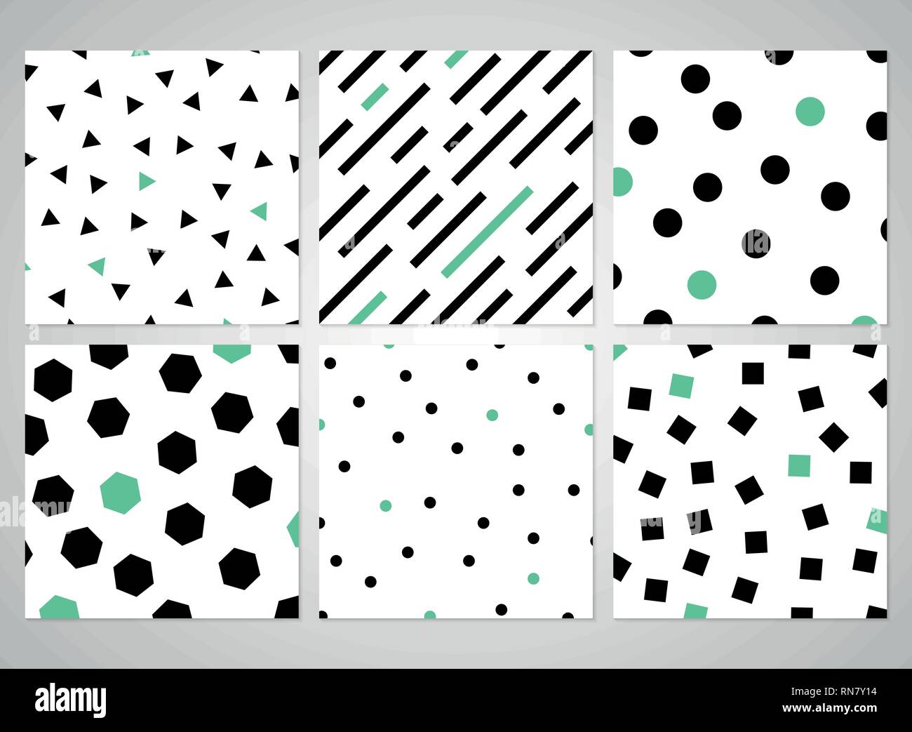 Modern green wallpaper hi-res stock photography and images - Alamy