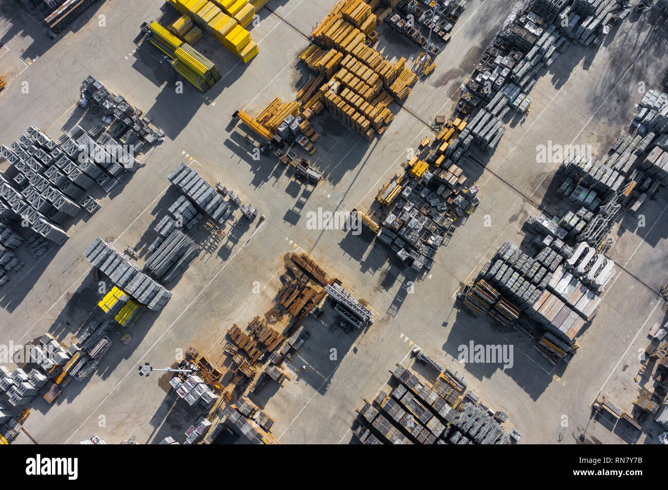 Manufacturing factory top view interior hi-res stock photography and ...