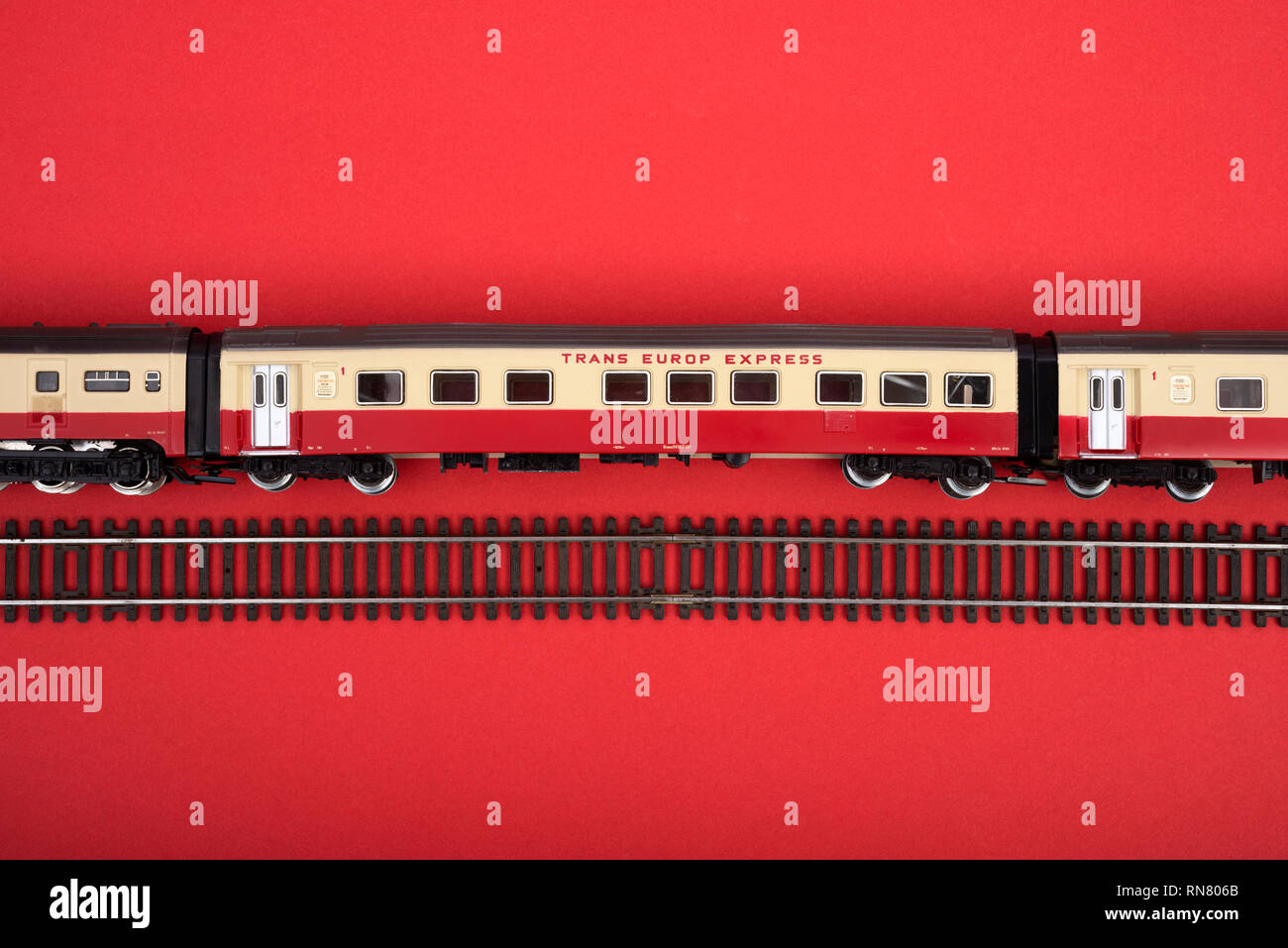 German model railway hi-res stock photography and images - Alamy