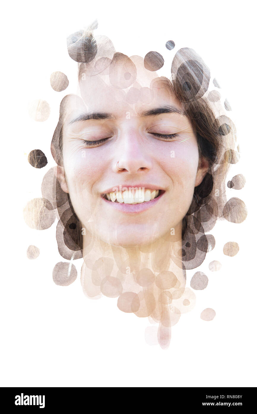 Disappearing face Cut Out Stock Images & Pictures - Alamy