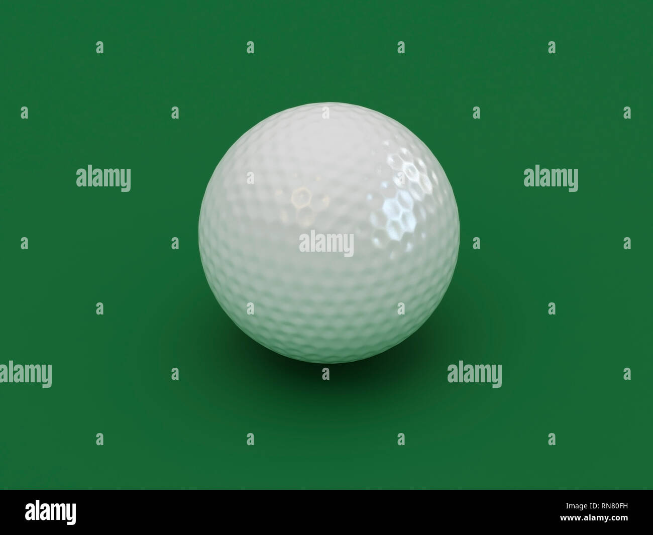 High resolution image ball on a black background. 3d illustration Stock ...