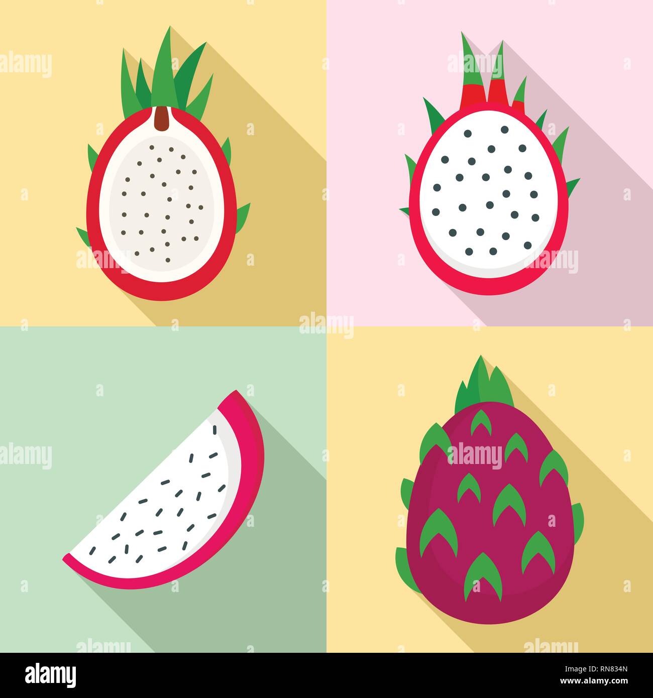 Pitaya bali Stock Vector Images - Alamy