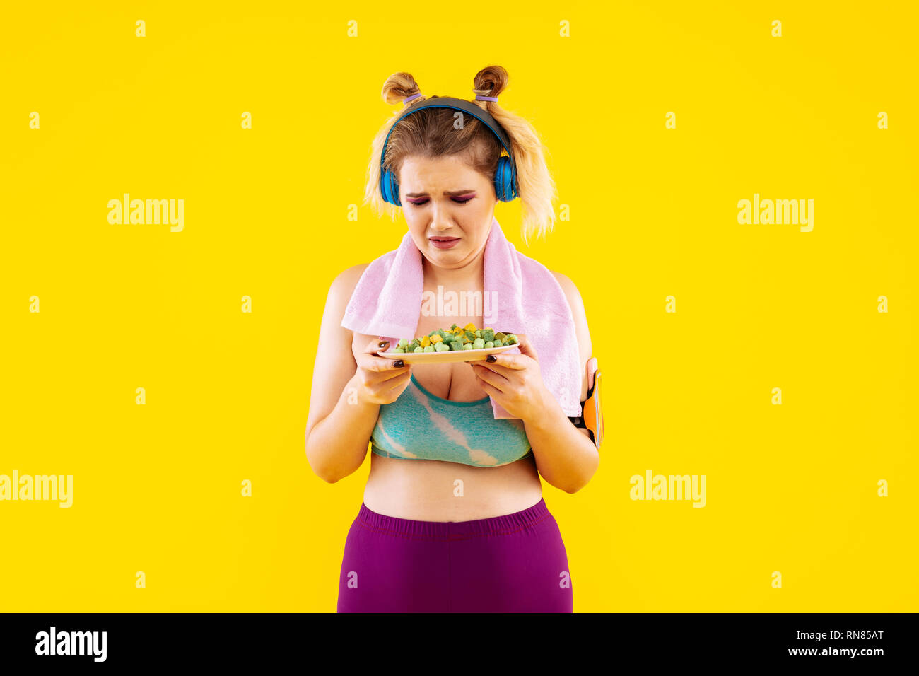 Woman wearing bright clothes hi-res stock photography and images - Alamy