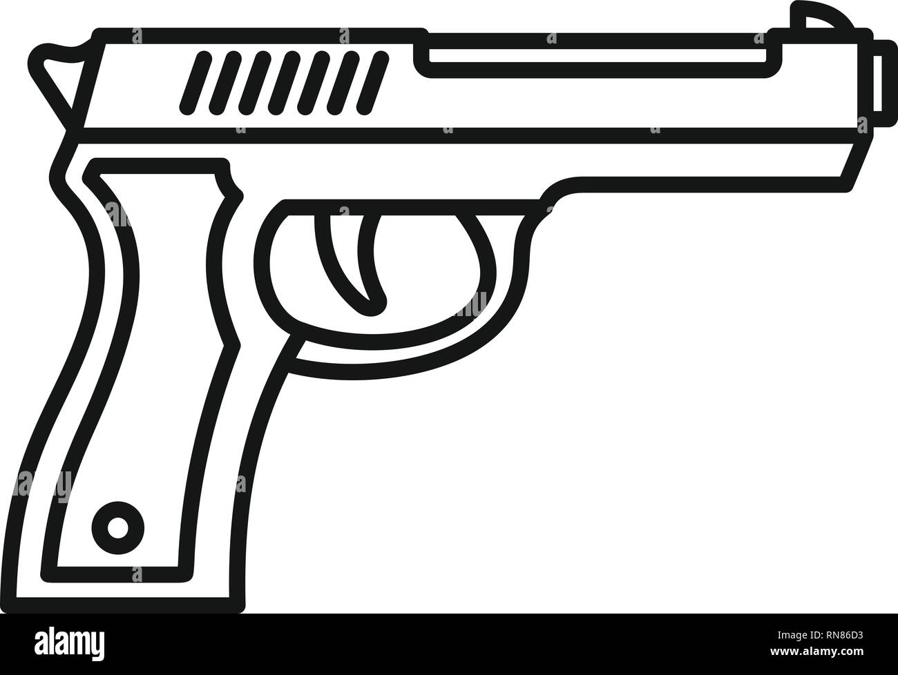 Pistol Outline