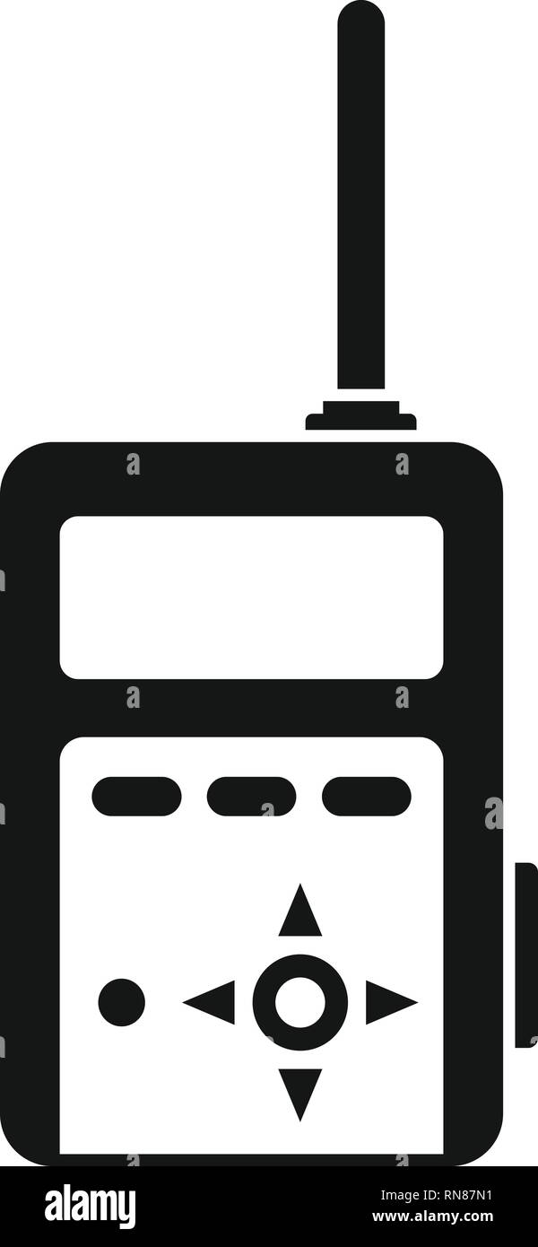 Camera smart remote icon. Simple illustration of camera smart remote ...