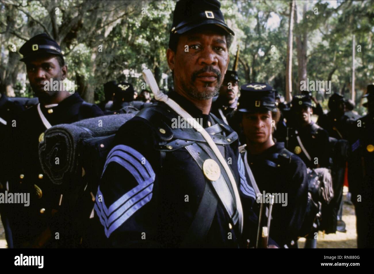 GLORY, MORGAN FREEMAN, 1989 Stock Photo - Alamy