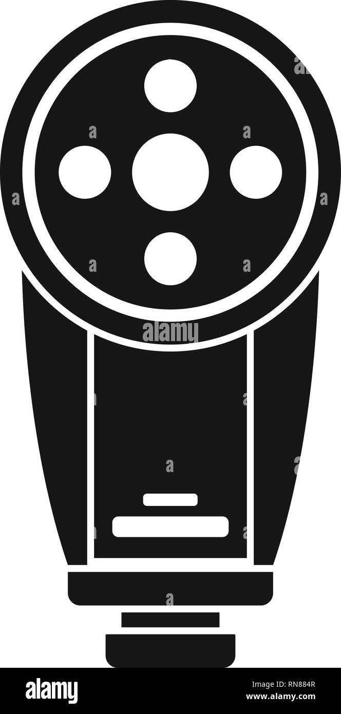Camera led flash icon. Simple illustration of camera led flash vector ...