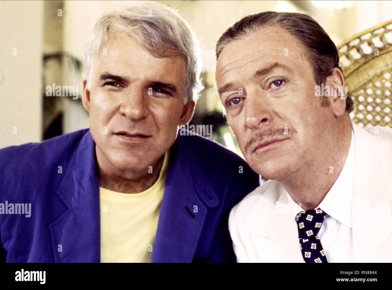 DIRTY ROTTEN SCOUNDRELS, STEVE MARTIN , MICHAEL CAINE, 1988 Stock Photo ...