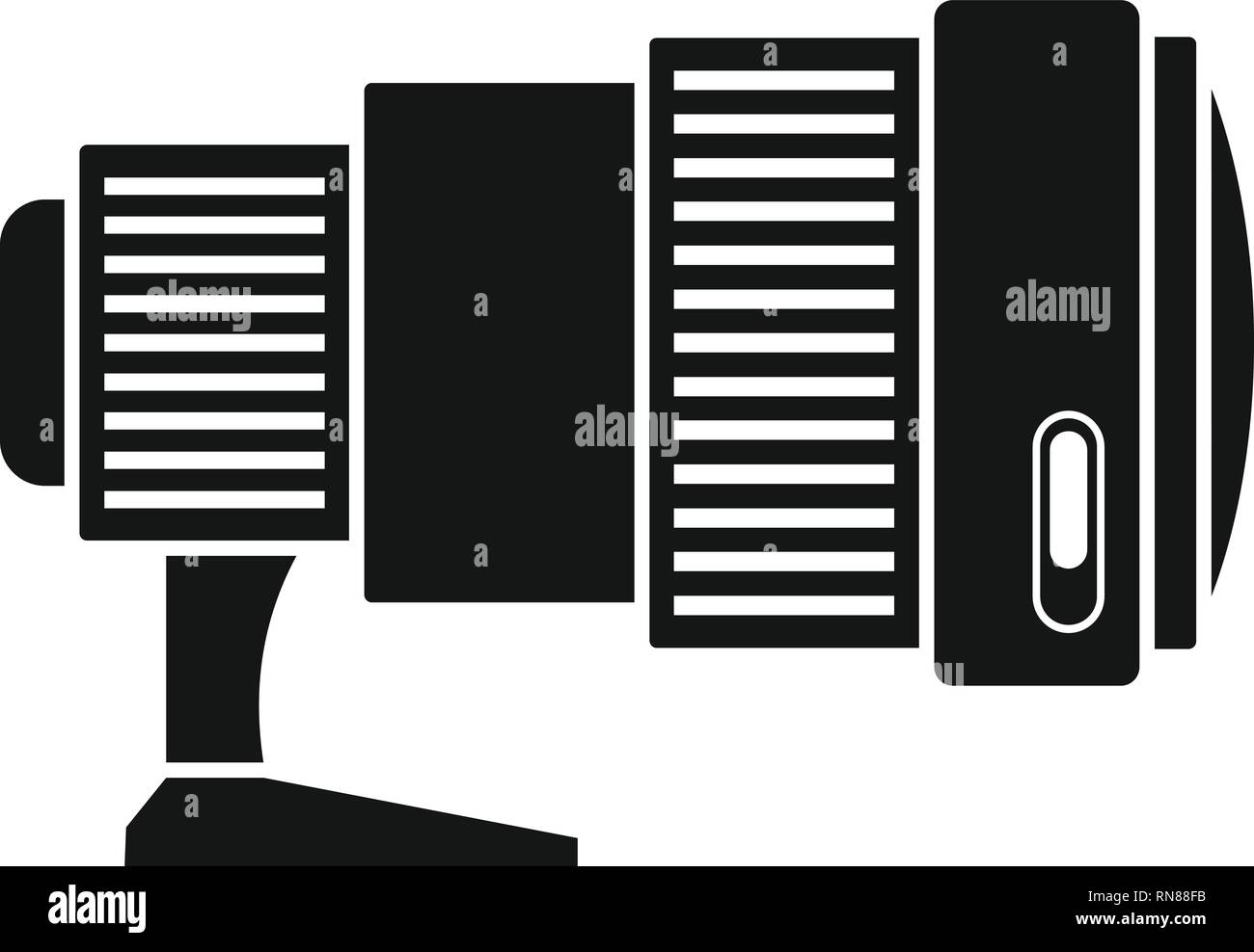 Camera Lens Vector Simple