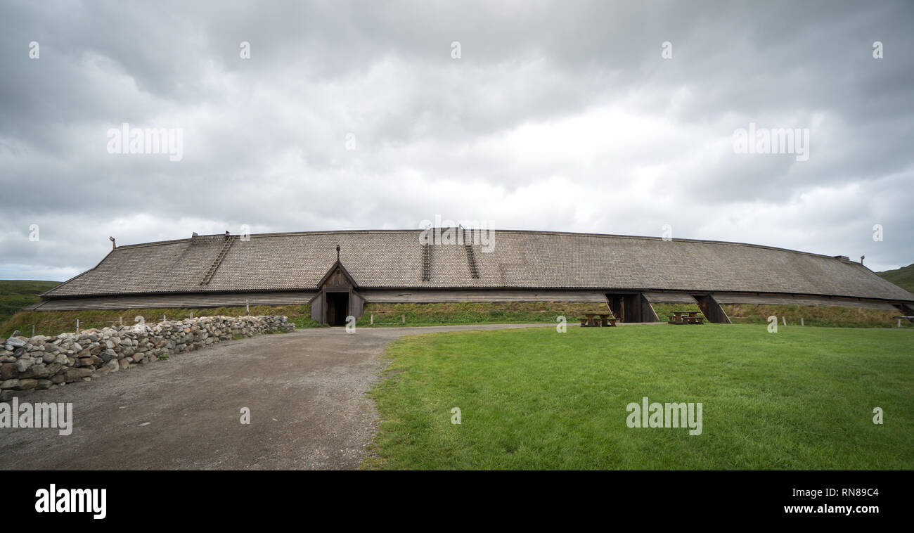 Lofotr viking museum hi-res stock photography and images - Alamy