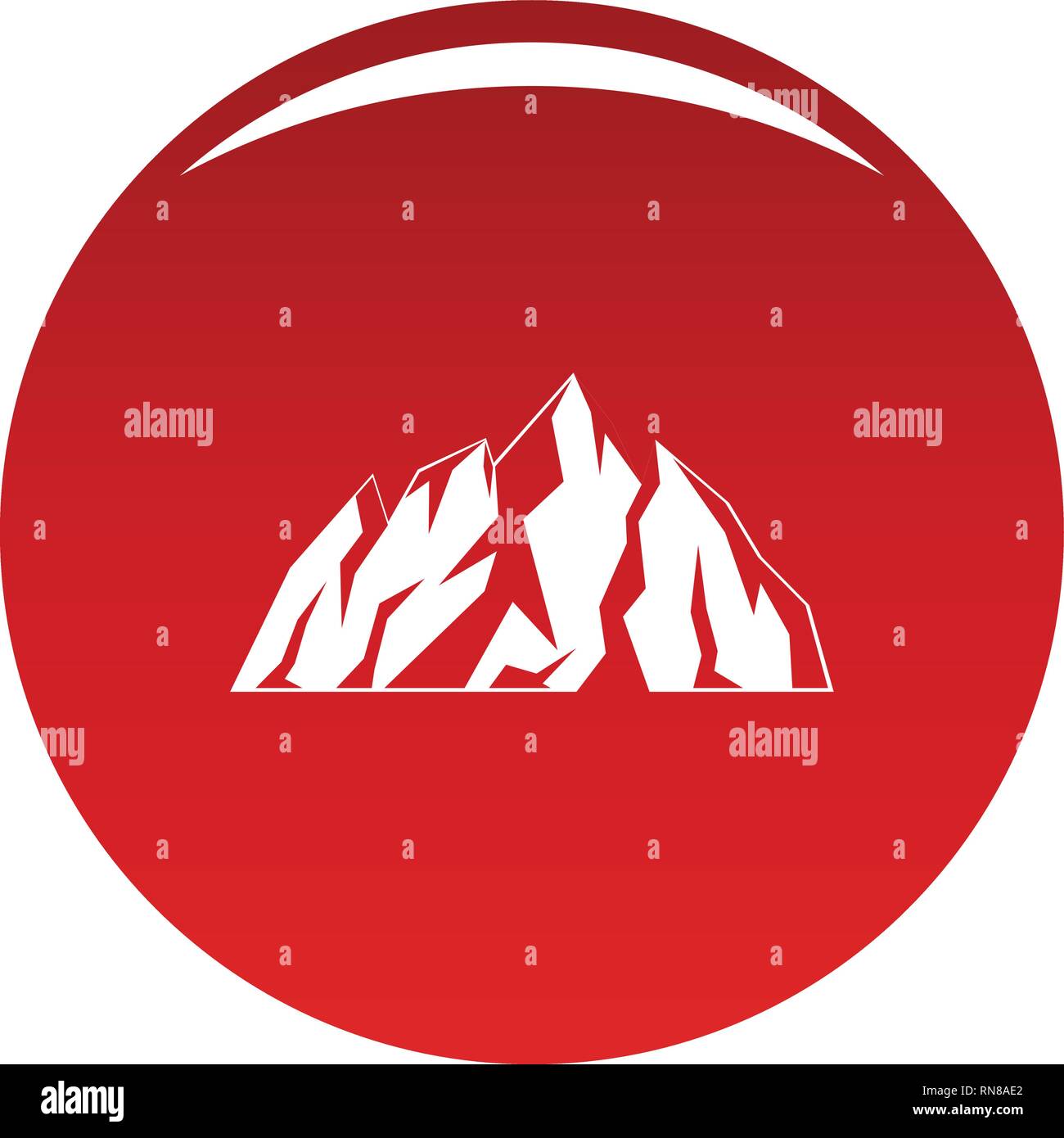 Book icon. Simple illustration of book vector icon for any design red ...