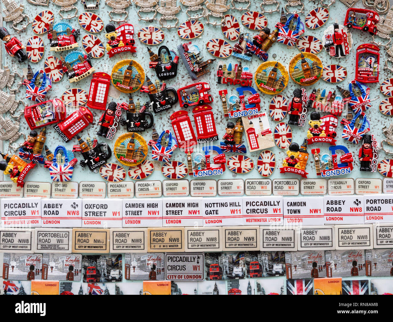 London fridge magnets, London, England, United Kingdom Stock Photo - Alamy