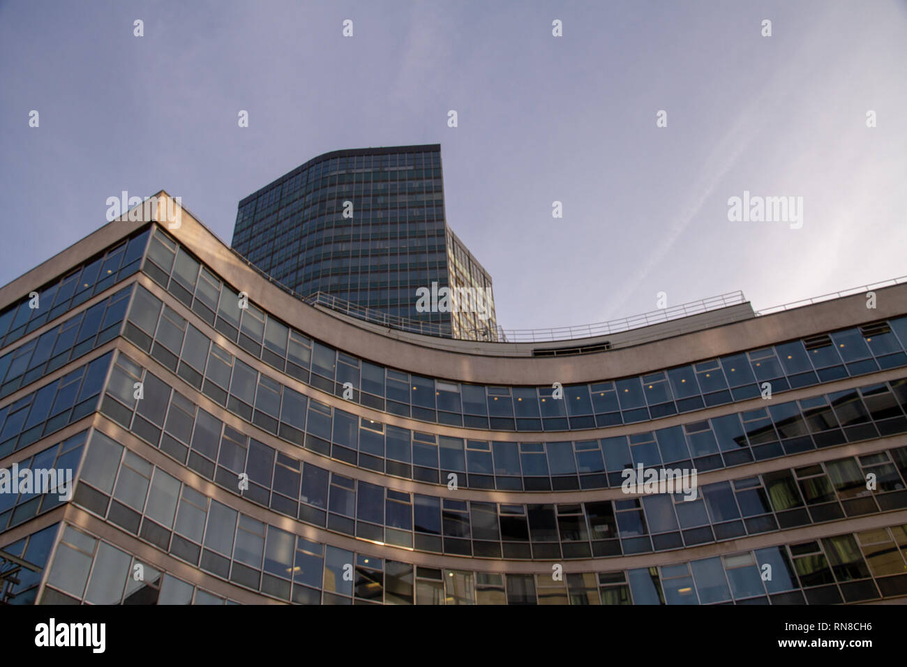 Office block (landscape orientation Stock Photo - Alamy