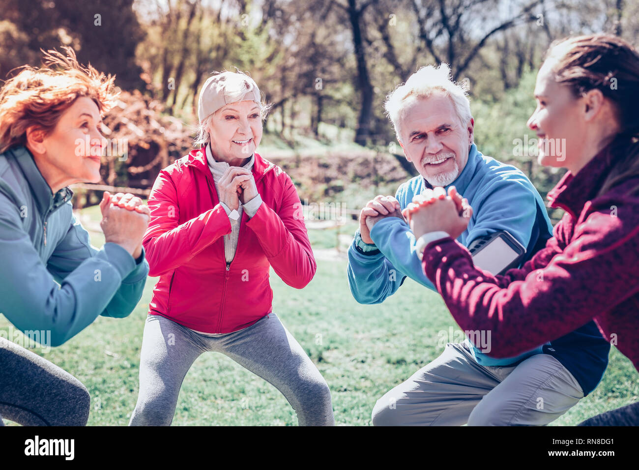 Repeating exercises hi-res stock photography and images - Alamy