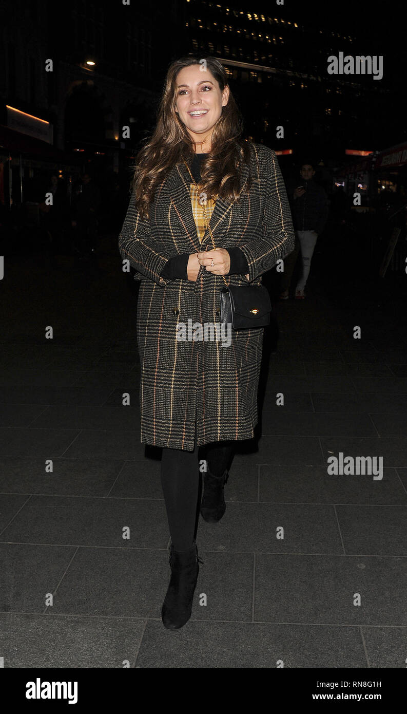Kelly Brook departs the Heart FM studios Featuring: Kelly Brook Where ...