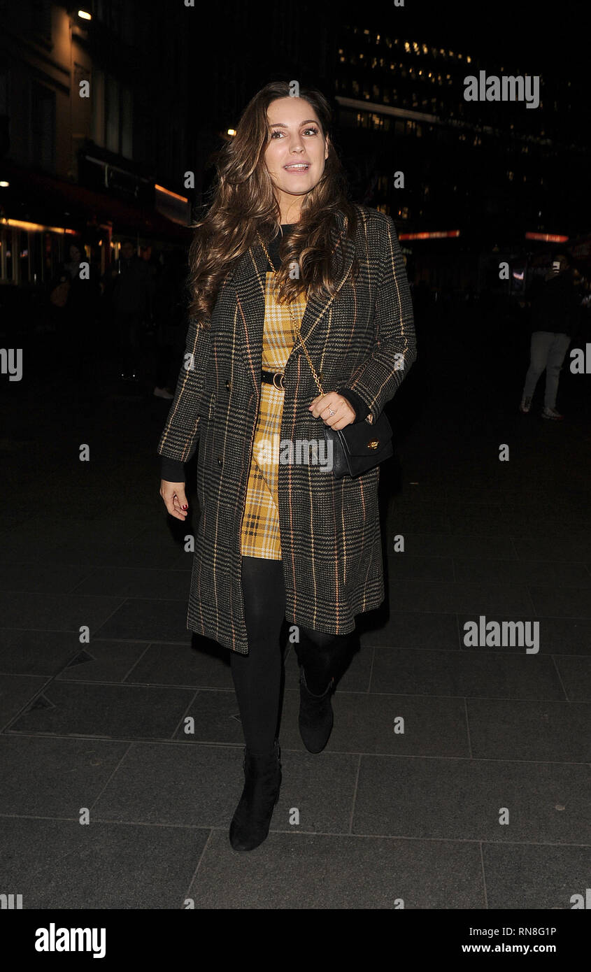 Kelly Brook departs the Heart FM studios Featuring: Kelly Brook Where ...