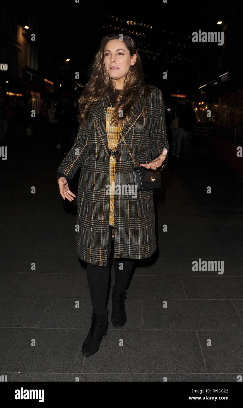 Kelly Brook departs the Heart FM studios Featuring: Kelly Brook Where ...