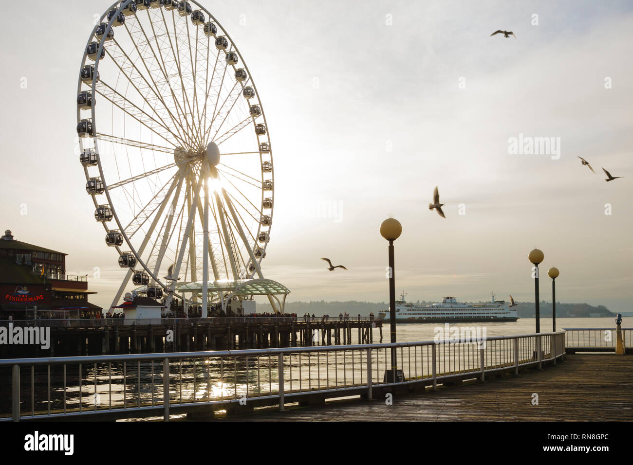 Gondola ferry pier hi-res stock photography and images - Alamy